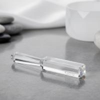 China Transparent 432Hz Crystal Tuning Fork with Long Sustain for Sound Therapy and Meditation for sale