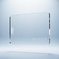 China Custom Clear High Temperature Resistance Glass Plates JGS1 Fused Silica Quartz Glass Disc for sale