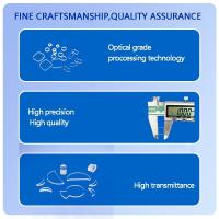 China Customized High Light Transmittance UV Quartz Glass Plate with High Temperature Resistance for sale