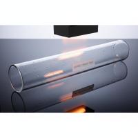 China Custom Large Diameter Heat Resistant Quartz Glass Tube with High Purity SiO2>99.99% for sale