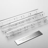 China High Purity SiO2>99.99% Fused Quartz Tube with 1100℃ Working Temperature and >92% Light Transmittance for sale