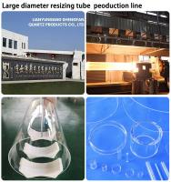 China High Temperature Resistant Corrosion Resistant Quartz Glass Tube with Good Electrical Insulation for sale