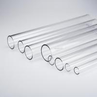 China Heat Resistant High Purity 99.99% Transparent Quartz Glass Tube for Industrial Applications for sale