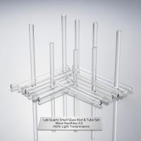China Lab Quartz Glass Tube with Mose 6.5 Hardness >92% Light Transmittance and 1100℃ Working Temperature for sale