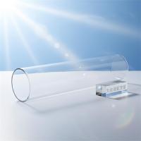 China Large Diameter High Temperature Resistant Corrosion Resistant Quartz Glass Tube for Photovoltaic Diffusion for sale