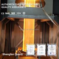 China Good Electrical Insulation High Heat Resistance Quartz Glass Tube with High Light Transmittance for Semiconductor Applications for sale