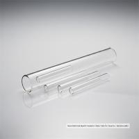 China Good Electrical Insulation High Heat Resistance Quartz Glass Tube with High Light Transmittance for Semiconductor Applications for sale