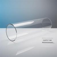 China Manufacture Custom High Temperature Resistance Large Diameter Corrosion Resistant Fused Quartz Glass Tube for sale