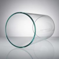 China High Temperature Resistant Clear Quartz Tube for Semiconductor and Optical Applications with Customizable Sizes for sale