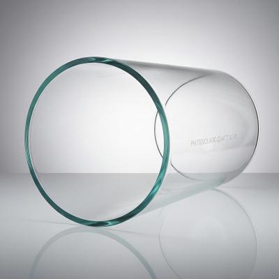China High Temperature Resistant Clear Quartz Tube for Semiconductor and Optical Applications with Customizable Sizes for sale