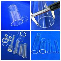 China Corrosion Resistant Fused Silica Quartz Glass Tube with Good Thermal Stability and High Light Transmittance for sale