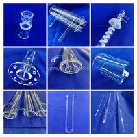 China 300mm OD Clear Quartz Glass Tube for UVC Light with High Temperature Resistance for sale