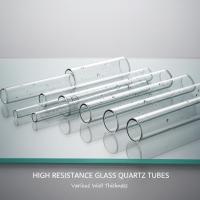 China High Temperature Resistant Corrosion Resistant Quartz Glass Tube with High Purity SiO2 for Industrial Applications for sale