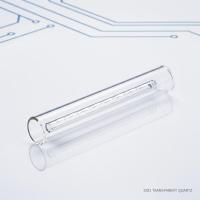 China Transparent Quartz Glass Tube with Good Electrical Insulation High Light Transmittance and Corrosion Resistance for sale