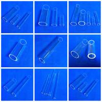 China High Purity 99.99% Quartz Glass Tube with 1100℃ Working Temperature and UV Protection for sale