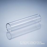 China UV Lamp Quartz Glass Tube with Good Electrical Insulation, Corrosion Resistant, and Good Thermal Stability for Germicidal Lamps for sale