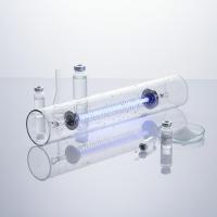 China Custom High Temperature Resistant High Transmittance Quartz Glass Tube And Sleeve for sale