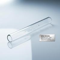China High Purity SIO2>99.99% Heat Resistant 1100℃ Quartz Glass Tube with Good Electrical Insulation for Laboratory and Industrial Use for sale
