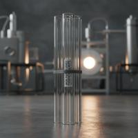 China High Purity SIO2 99.99% Quartz Glass Tube for Furnaces with 1100℃ Working Temperature and 100-1000mm Large Diameter for sale