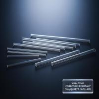 China High Temperature Resistant High Purity SiO2 Quartz Glass Capillary Tube with 1mm-5mm OD for sale