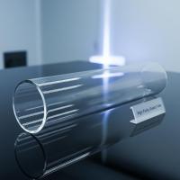 China Large Diameter High Purity High Pressure Quartz Glass Tube for Semiconductor Applications for sale