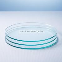 China 99.99% Purity High Temperature Resistant Quartz Glass Plate with Customized Size for Semiconductor and Optical Applications for sale