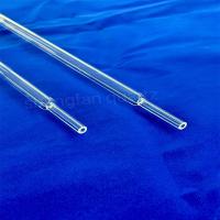 China Quartz Glass Tube with 1180℃ Annealing Point and 1100℃ Strain Point for Industrial Applications for sale