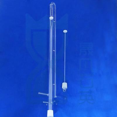 China Quartz Glass Tube with 1180℃ Annealing Point and 1100℃ Strain Point for Industrial Applications for sale