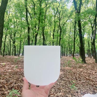 China 6-12inch Frosted Quartz Crystal Singing Bowl Set for Chakra Healing and Meditation for sale