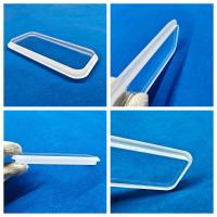 China High Temperature Resistant Fused Silica Quartz Glass Plate with 92% Light Transmittance and Customizable Shapes for sale