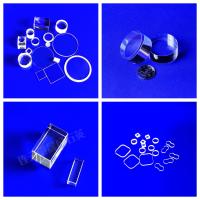 China High Temperature Resistant Fused Silica Quartz Glass Plate with 92% Light Transmittance and Customizable Shapes for sale