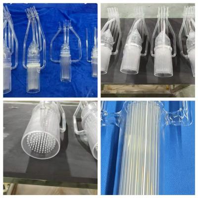 China Custom Heat Resistant Fused Silica Quartz Tube with High Purity SiO₂ > 99.99% for 1250℃ Applications for sale