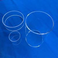 China High Purity Heat Resistant Quartz Glass Tube with Custom OD ID for Semiconductor Applications for sale