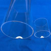 China Custom Quartz Glass Tube with 1100℃ Working Temperature High Purity SiO2>99.99% and Good Electrical Insulation for Lab Equipment for sale