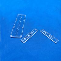 China High Purity 99.99% SiO2 High Transmittance Custom Machined Quartz Glass Plate for Optics for sale
