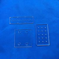 China High Purity 99.99% SiO2 High Transmittance Custom Machined Quartz Glass Plate for Optics for sale