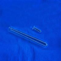 China 1100℃ working temperature Corrosion Resistant Quartz Test Tube High Temperature Resistant Laboratory Glass Tube for sale