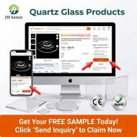 China High Temperature Resistant  1200 Corrosion Resistant Quartz Glass Sheet For UV Lamp for sale