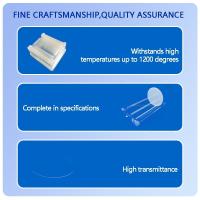 China High UV Transmittance Anti High Temp 99.99% Purity JGS2 Quartz Glass Plate for UV Curing and Ozone Generators for sale