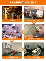 China High-temperature resistant and corrosion-resistant transparent quartz glass tube for sale