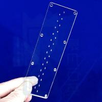 China High 99.99% Purity High Temperature Resistant Corrosion Resistant Quartz Glass Plate for sale