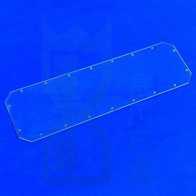 China High 99.99% Purity High Temperature Resistant Corrosion Resistant Quartz Glass Plate for sale