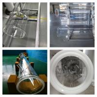 China Customized High Temperature Resistant a SiO2 Quartz Glass Tube for furnace tube for sale