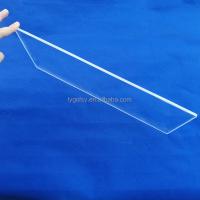 China High Temp Resistant 99.99% SiO₂ Content Fused  Silica Window Quartz Glass Sheet  Quzrtz Plates for sale