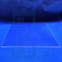 China High Temp Resistant 99.99% SiO₂ Content Fused  Silica Window Quartz Glass Sheet  Quzrtz Plates for sale