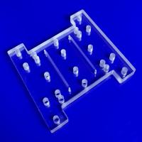 China High Temperature Resistant Quartz Laser Drilling Sheet for Precise Micro Hole Processing for sale
