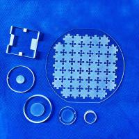 China Precision Quartz Grooved Plates Special Shaped 99.99% SiO₂ Quartz Glass Sheets for Semiconductor Applications for sale