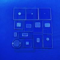 China Precision Quartz Grooved Plates Special Shaped 99.99% SiO₂ Quartz Glass Sheets for Semiconductor Applications for sale