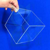 China High Purity Quartz  Crucible High Temperature Resistant Transparent Quartz Crucible Laboratory Melting Material Crucible for sale