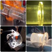 China Flanged Quartz Tube High Transparency Quartz Glass Tube Industrial and Laboratory Specialty Tubing for sale